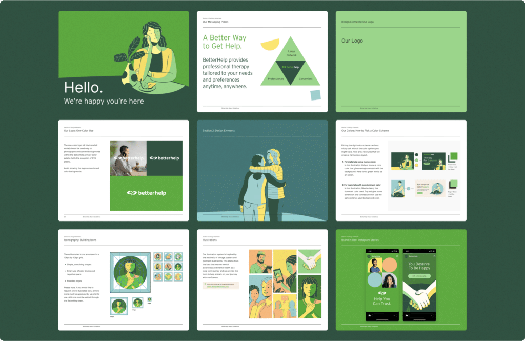 Betterhelp | Web Design & Branding Portfolio | 500 Designs